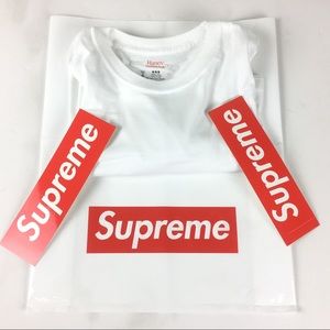 Supreme | Shirts | Supreme White Tshirt Sz M | Poshmark